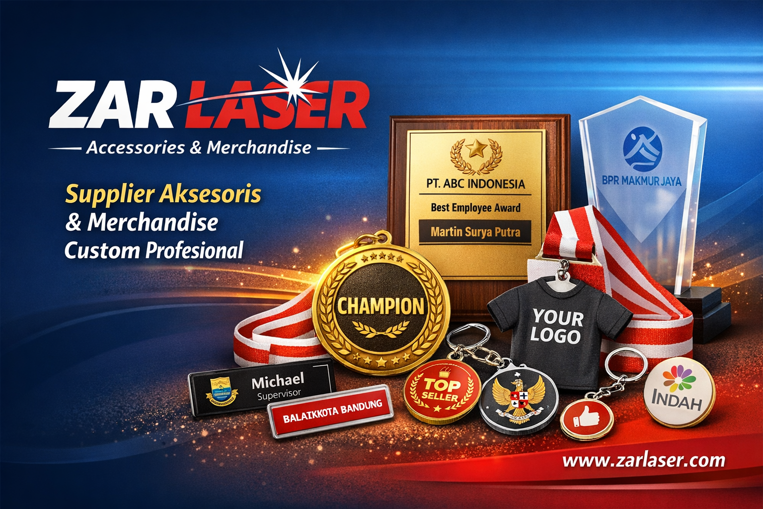 Zar Laser | Accessories & Merchandise Supplier